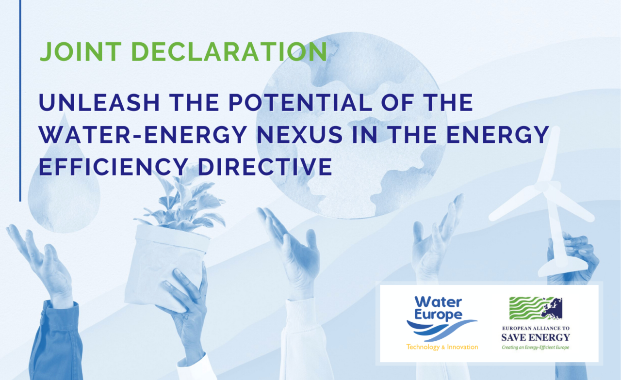 Unleash the potential of the water-energy nexus in the energy efficiency directive - EU-ASE